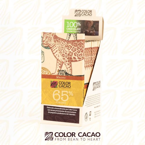 Barra de Chocolate de Origen Necoclí 90% - 60g - Color Cacao