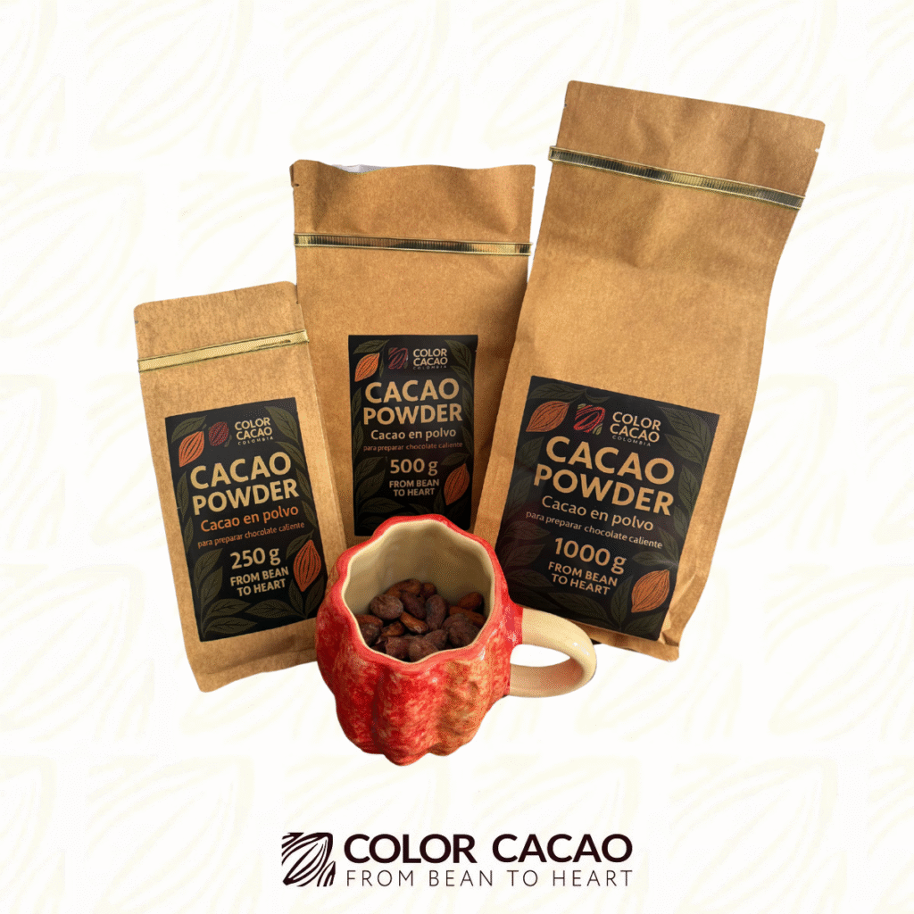 Cacao en polvo 100% natural - Color Cacao